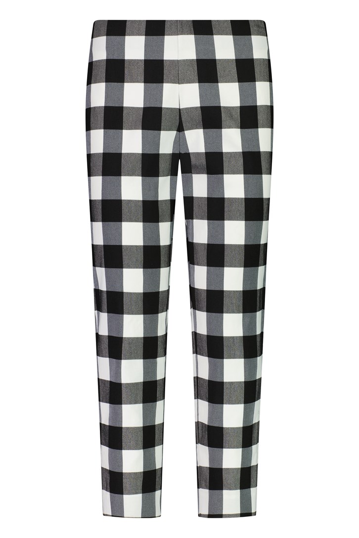 Pants - ARCHIE GRID PANT - Hartleys Fashion
